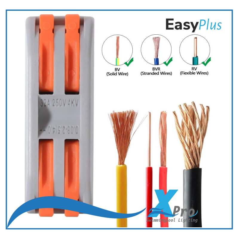2pin draad docking connector termainal blok universeel snel klemmenblok