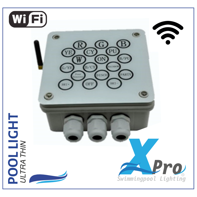 Wireless control unit for underwater lights RGB/RGB+W - Wifi +app 2 ...
