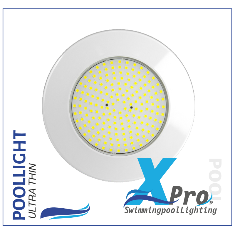 XPRO 262mm Plug-In 2 Inch Fiberglass And Concrete LED Pool Light Light ...