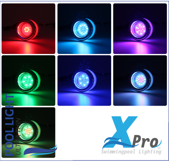 XPRO Spa LED lighting set for Hot Tub | Whirlpool bath | Spa | RGB