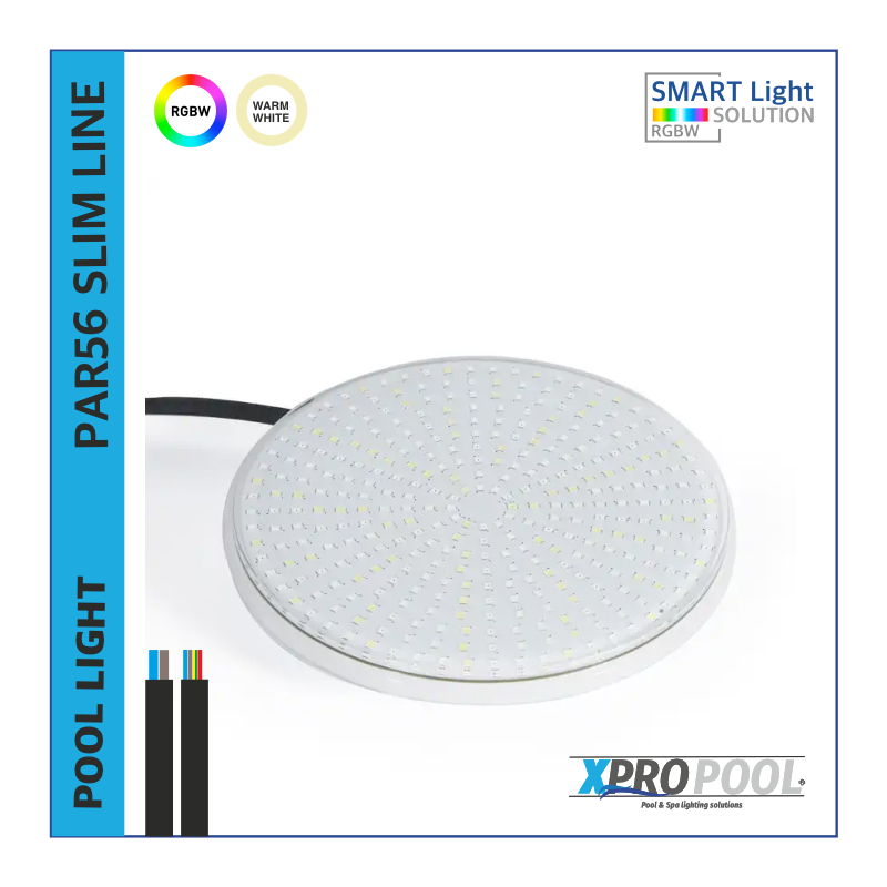 PAR56 LED Pool Lamp - Bleu light - 25 and 35 Watt Light strength 25 watt