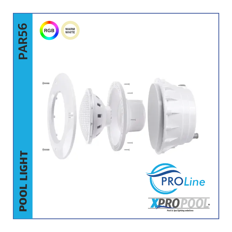 PROLINE |PAR56 LED ZwembadLamp |High Power LEDS | 25-35-50W Light ...