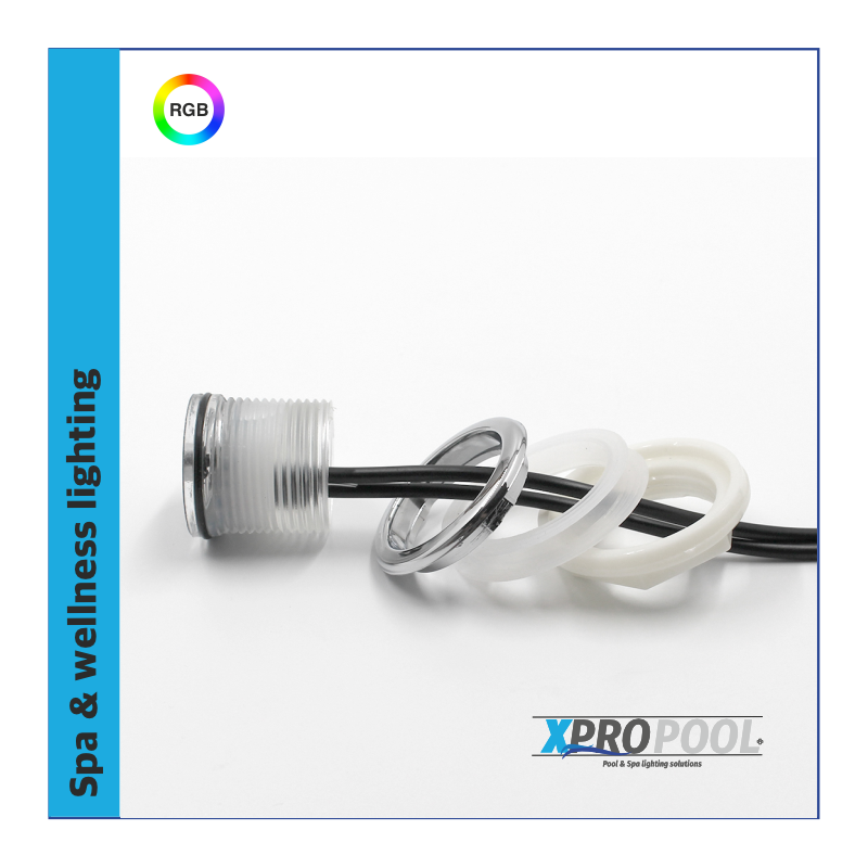 XPRO Spa LED verlichting voor Hot Tub | Bubbelbad | Spa | Chroming | RGB