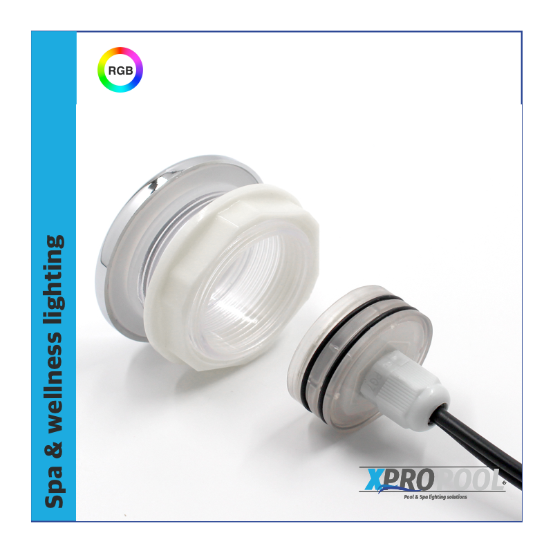XPRO Spa LED verlichting voor Hot Tub | Bubbelbad | Spa | Chroming | RGB