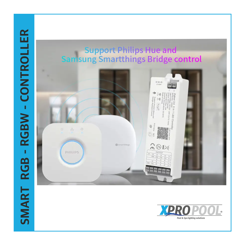 Zigbee 3.0 Led Strip Controller Dc12-24v Rgb Cct Rgbw 5in1 Dimmable ...