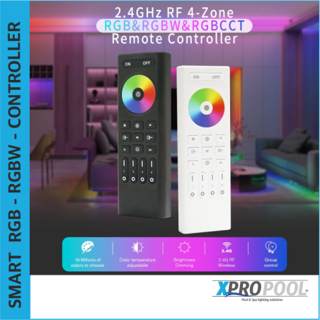 5 in 1 - 2.4GHz WiFi and Bluetooth LED Controller contoler system for ...