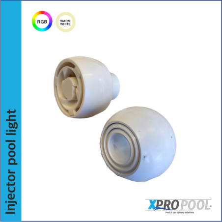 XPRO Injector pool light Warm white / Blue / Rgb Color Warm white