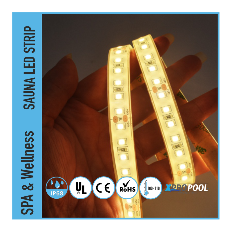 PRO LED Strips Sauna IP68 for high temperature & and humid environments ...