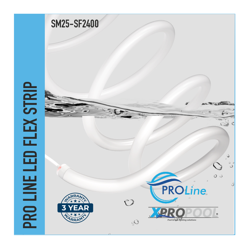 PROLINE | NEON FLEX LED STRIP silicone IP68 for pool | Mono 360 ...