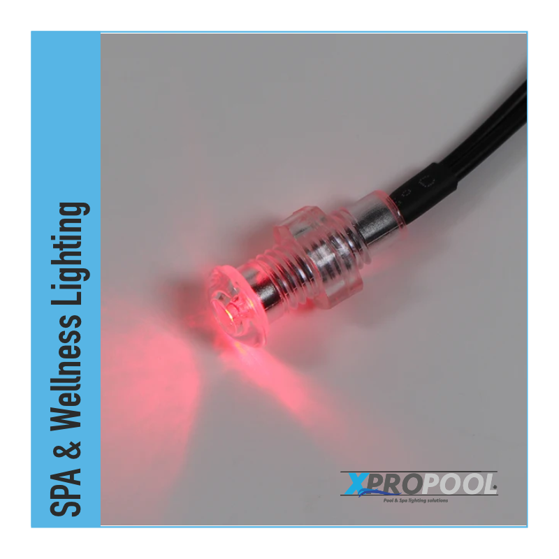 XPRO Mini LED light for Jacuzzi - Hottub | Spa | RGB | 17-37mm