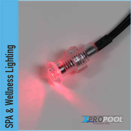 XPRO Mini LED light for Jacuzzi - Hottub | Spa | RGB | 17-37mm