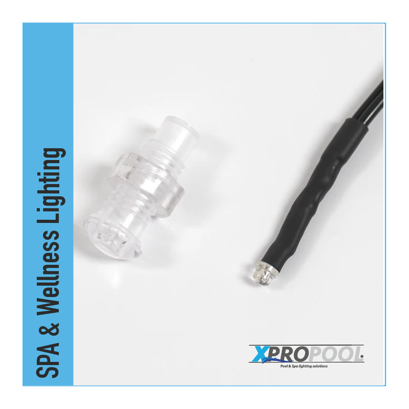 XPRO Mini LED light for Jacuzzi - Hottub | Spa | RGB | 17-37mm