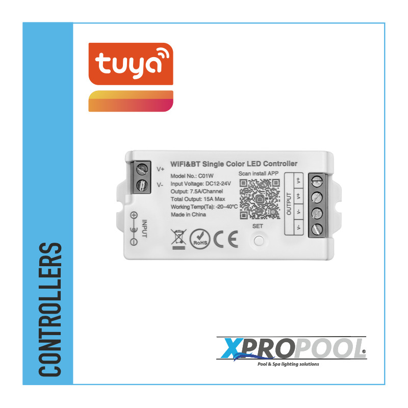 WiFi&BT single color LED controller